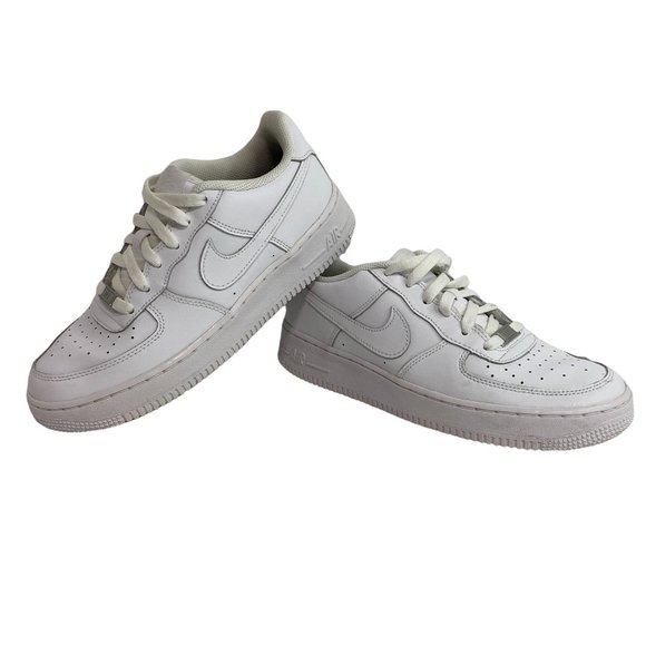 Nike | Shoes | Nike Air Force 7 Triple White Shoes Dh2920111 Boys Size ...